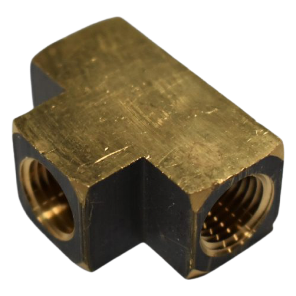 3 Way Brass 1/4″ T Fitting | Extreme Outback